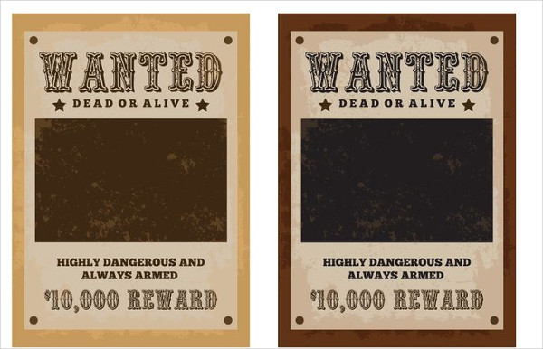 Wanted Poster - 22+ Free Design Templates in PSD
