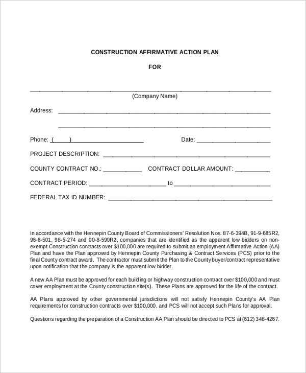 26+ Action Plan - Free Word, PDF Documents Download