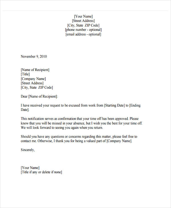 63+ Formal Application Letter Template