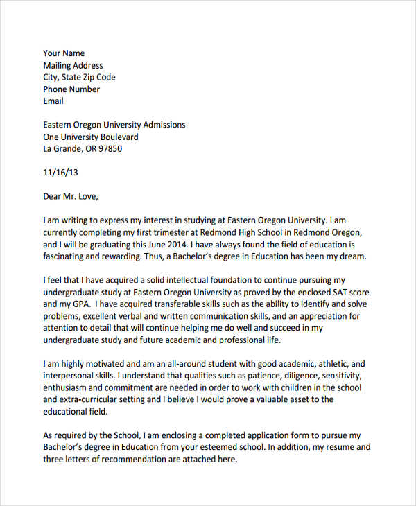 42 Formal Application Letter Template Free Premium Templates