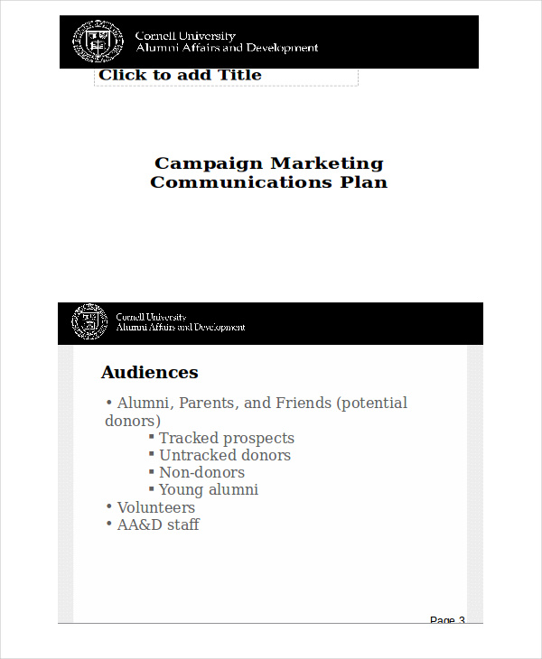 Free Communication Plan Template - 40+ Free Word, PDF Documents Download