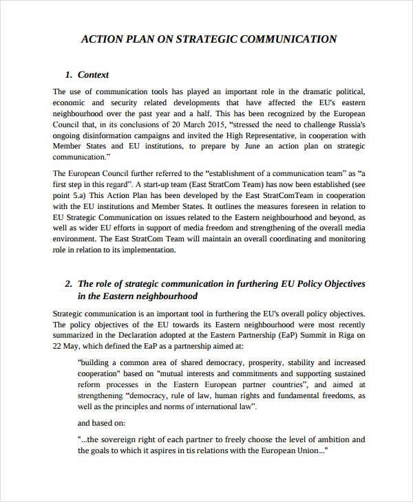Free Communication Plan Template - 40+ Free Word, PDF Documents Download