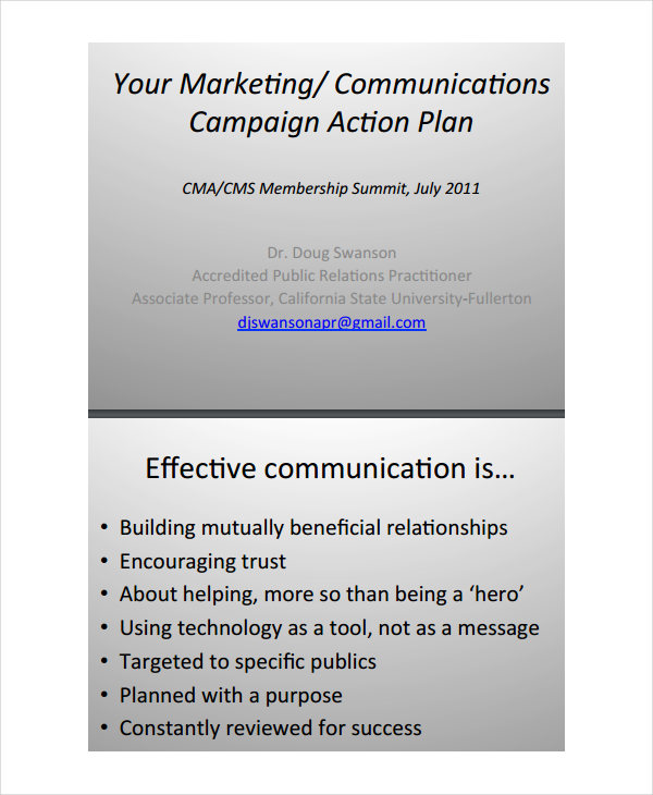 Free Communication Plan Template - 40+ Free Word, PDF Documents Download