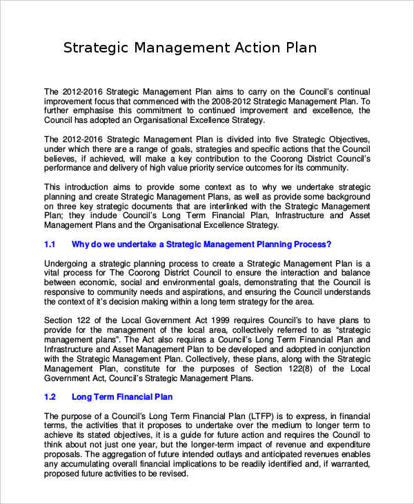 Free Strategic Plan - 49+ Free Word, PDF, PPT Format Download