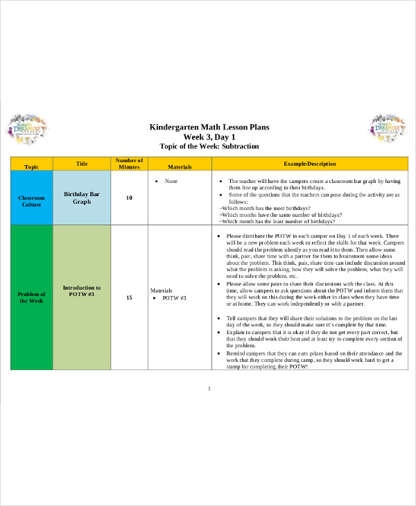 47 Lesson Plan Samples
