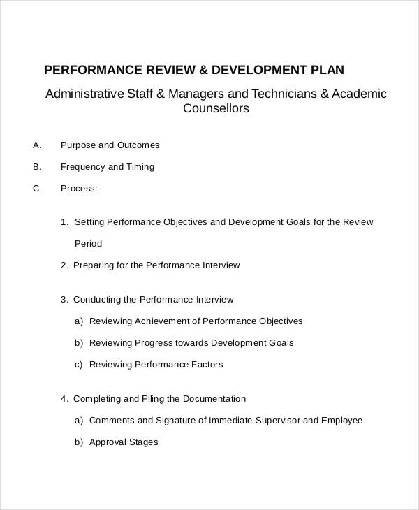 39+ Development Plan Samples - PDF, Word