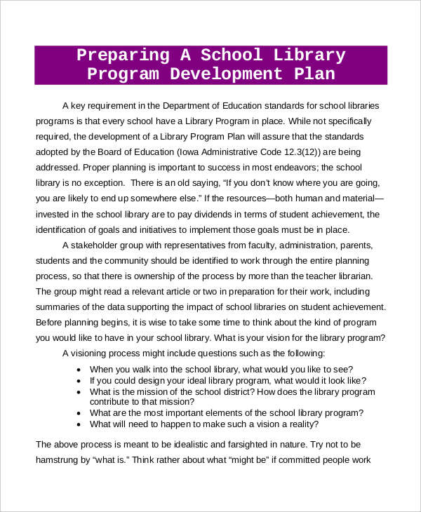 39+ Development Plan Samples - PDF, Word | Free & Premium Templates