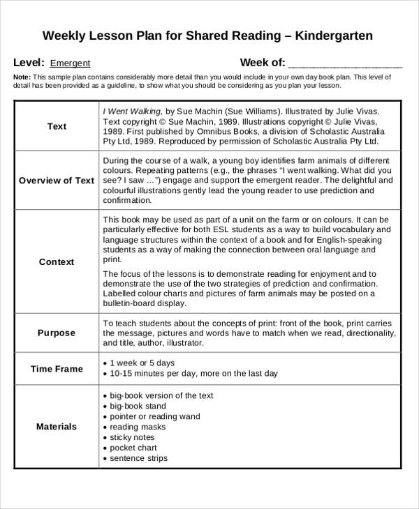 47 Lesson Plan Templates Free Premium Templates