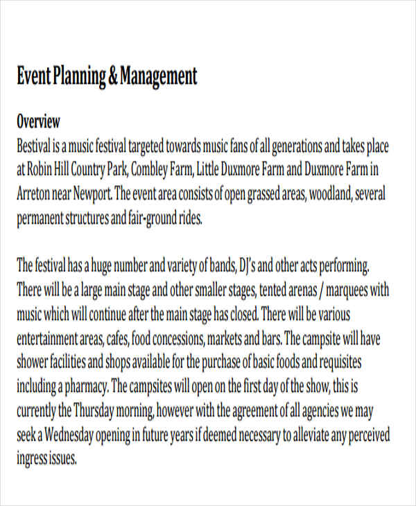 19 Event Plan Templates in PDF