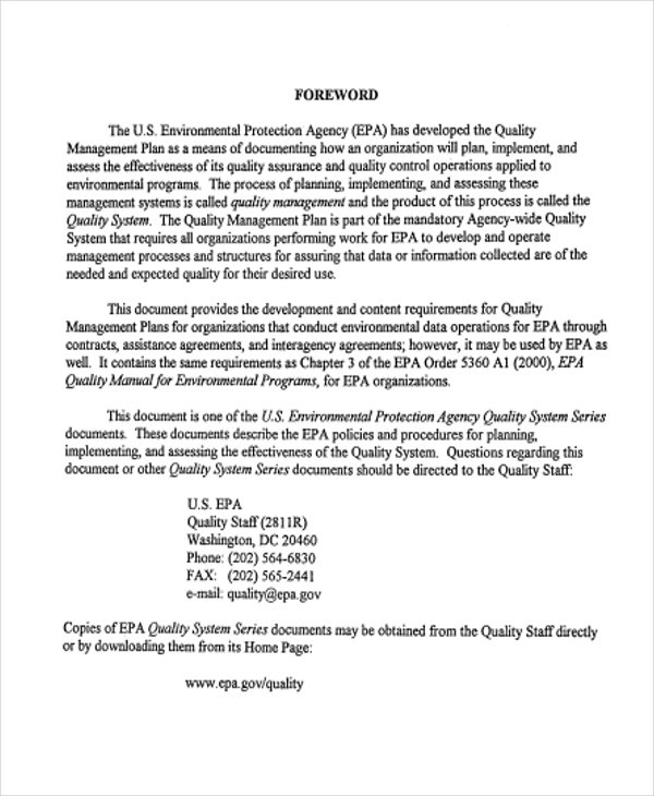 45+ Management Plan Examples - PDF, Word