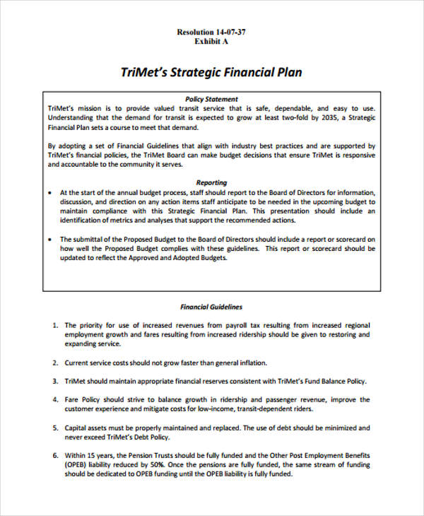 45+ Management Plan Examples - PDF, Word | Free & Premium Templates