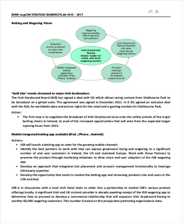 39+ Strategic Plan Templates in PDF