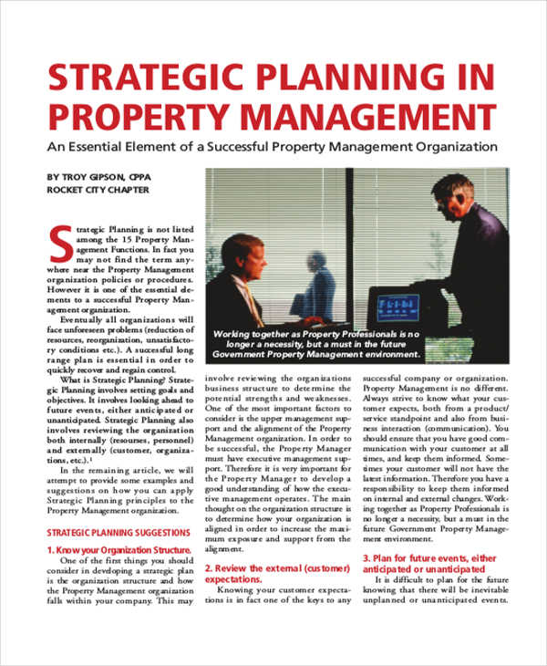39+ Strategic Plan Templates in PDF