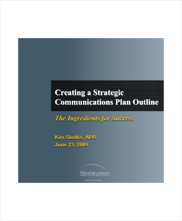 39+ Strategic Plan Templates in PDF