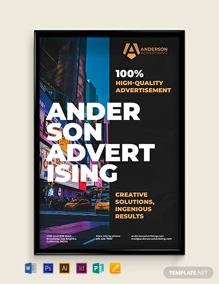 38 Advertising Poster 38 Free Templates