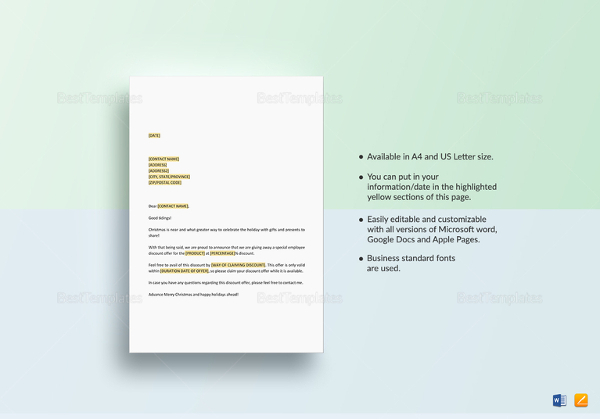 Offer Letter Templates in Doc - 50+ Free Word, PDF Documents Download ...