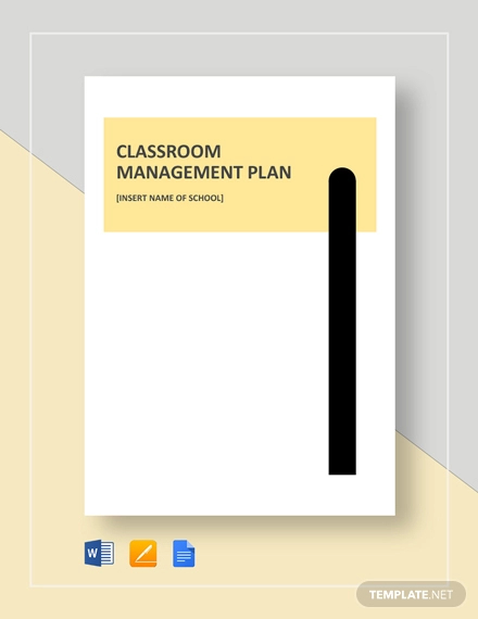 18+ Classroom Management Plan Templates - Free PDF, Word Format Download