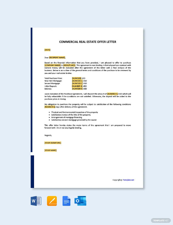 66+ Offer Letter Templates in PDF