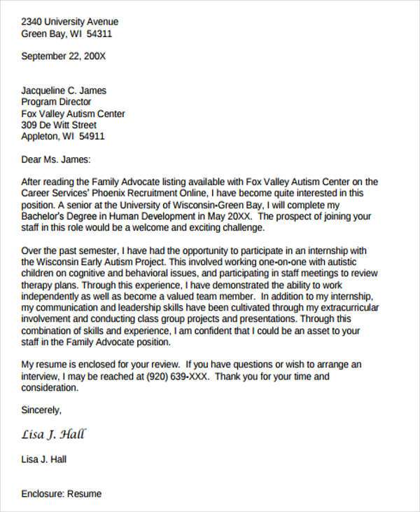 63 Formal Letter Format Template