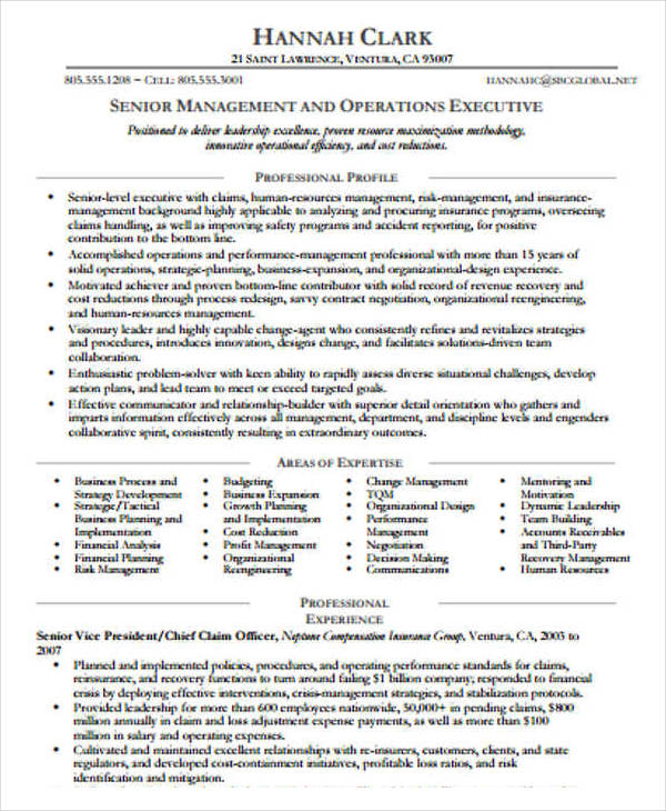 Uh Resume Template