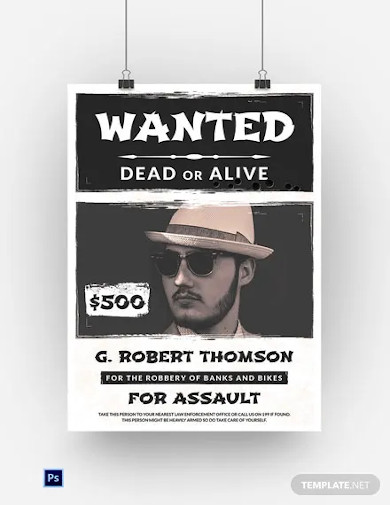 Wanted Poster - 22+ Free Design Templates in PSD