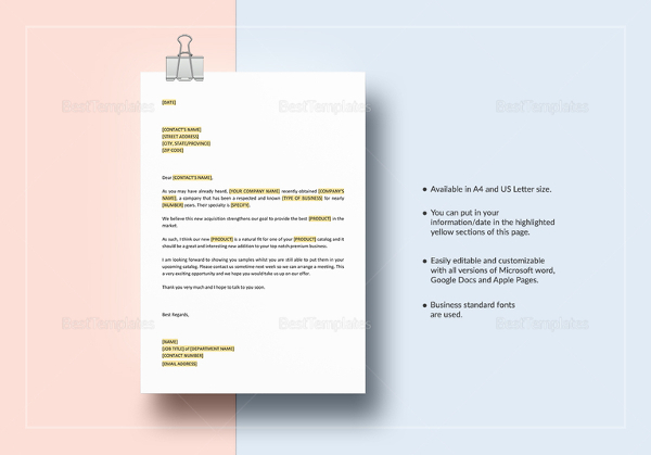 52+ Sample Business Letters | Free & Premium Templates