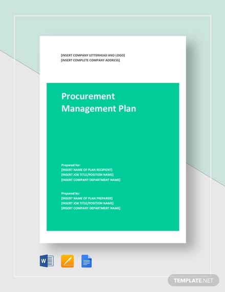 45+ Management Plan Examples - PDF, Word