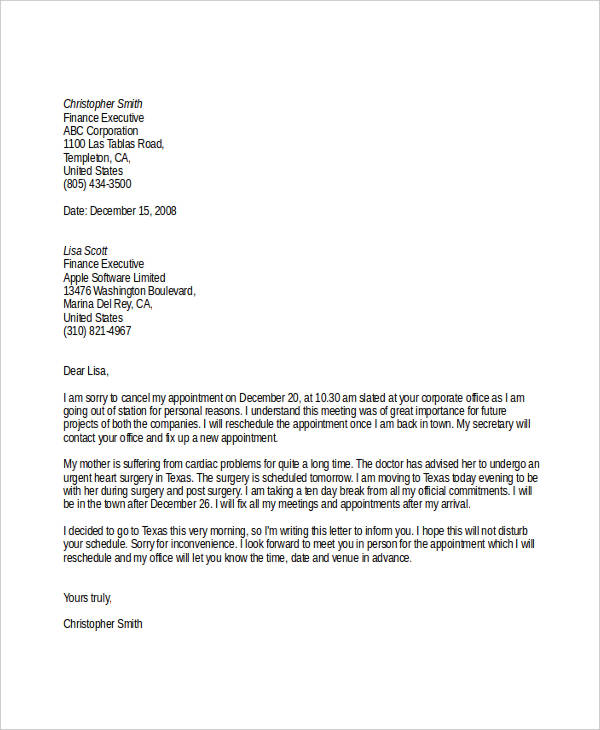 Dentrodabiblia Cancellation Letter