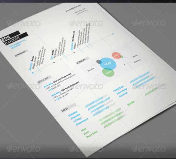 52+ Modern Resume Templates - PDF, DOC, PSD