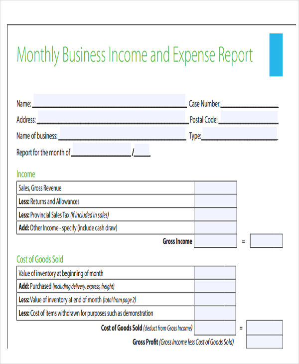 35 Expense Report Templates Word PDF Excel