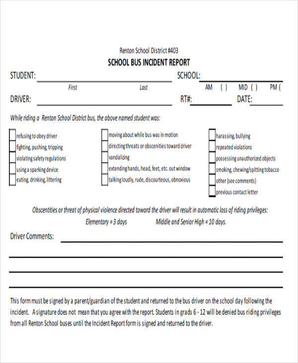 42+ Incident Report Templates - PDF, Word, Google Docs