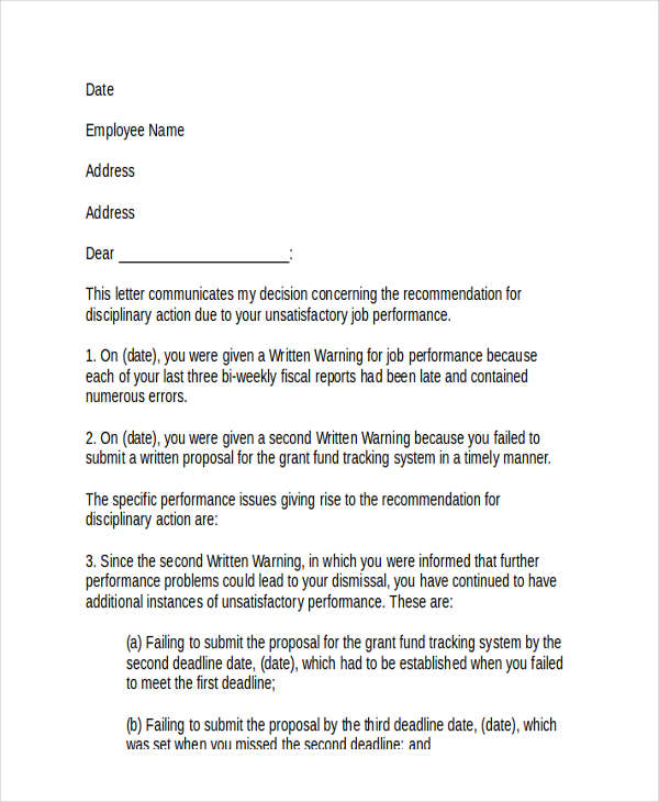 10 Employee Recommendation Letter Template 10 Free Word PDF Format 