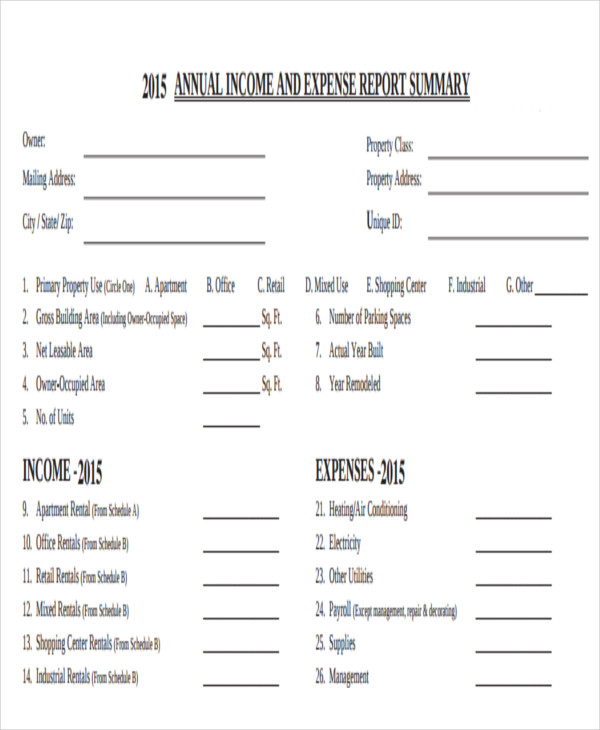 30 Expense Report Template In PDF 30 Expense Report Template In PDF