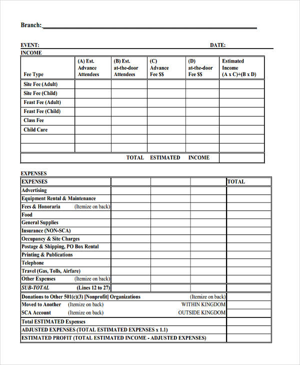 Personal Monthly Expense Report Template Klauuuudia