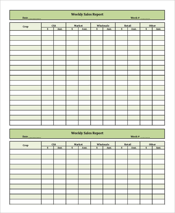 22+ Sales Report Templates- PDF, Docs, Word, Pages
