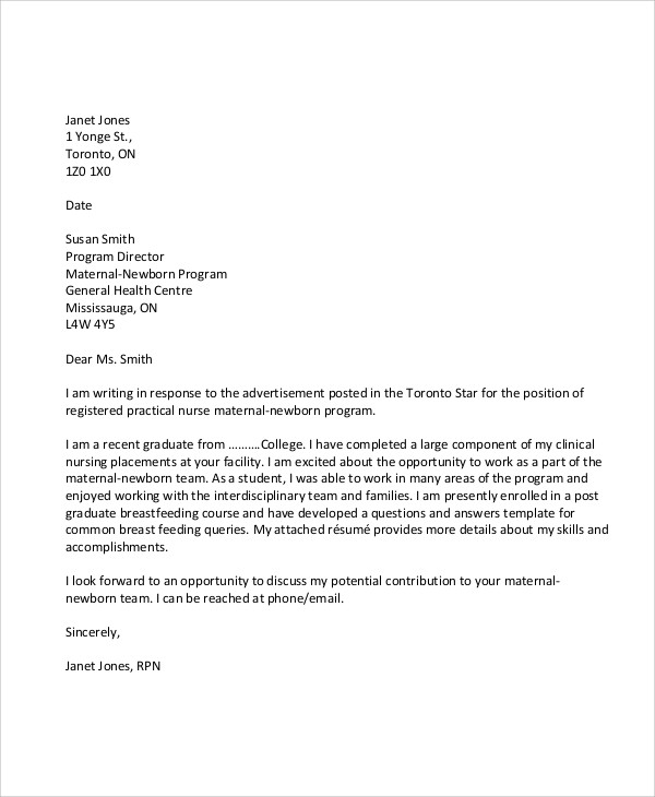 32 Job Application Letter Samples