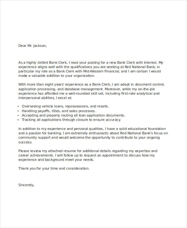 33+ Job Application Letter Templates in Doc