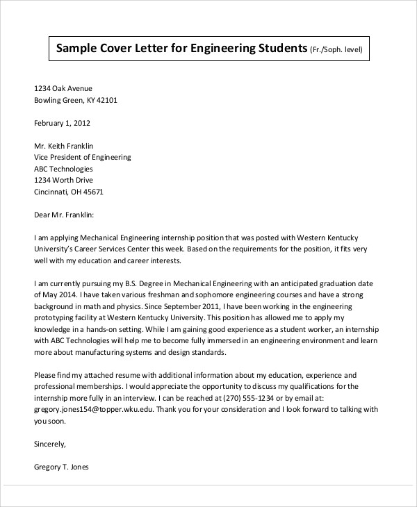 41 Job Application Letter Examples PDF DOC