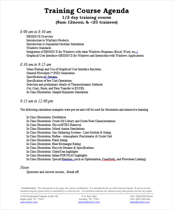 34+ Agenda Templates in Word