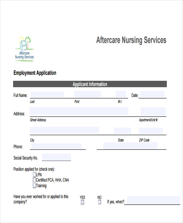 49+ Job Application Form Templates | Free & Premium Templates