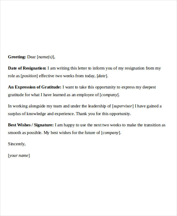 Membership Resignation Letters - 13+ Free Sample, Example, Format Download