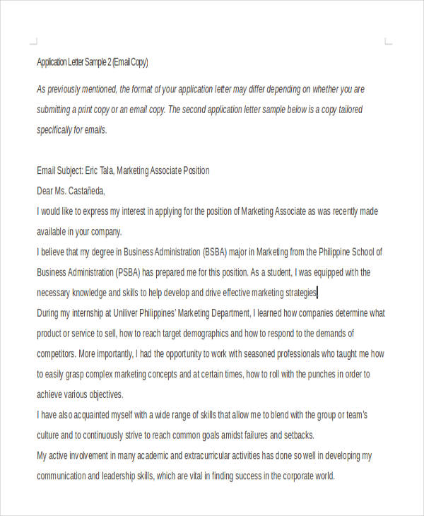 17+ Sample Job Application Letters for Fresher Graduates - PDF, Word