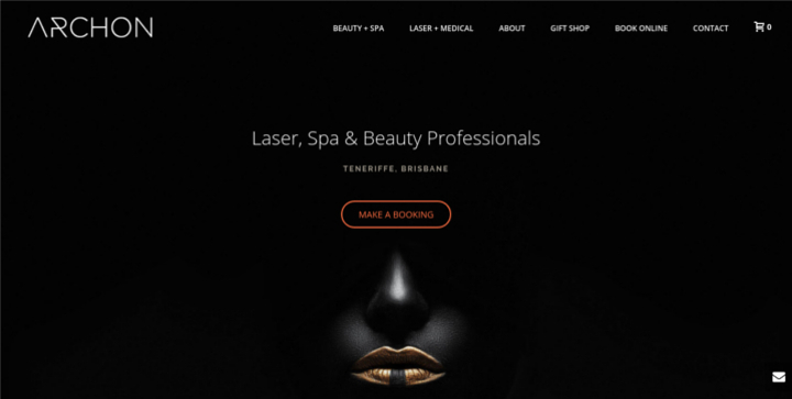 19+ Dark Theme Web Designs