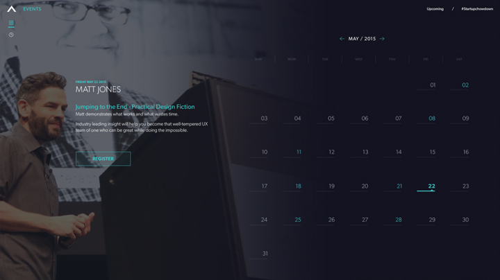 19+ Dark Theme Web Designs