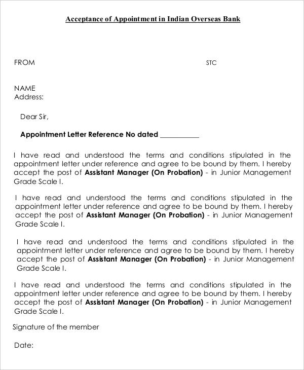 34+ Offer Letter Examples - Free Word, PDF Documents Download