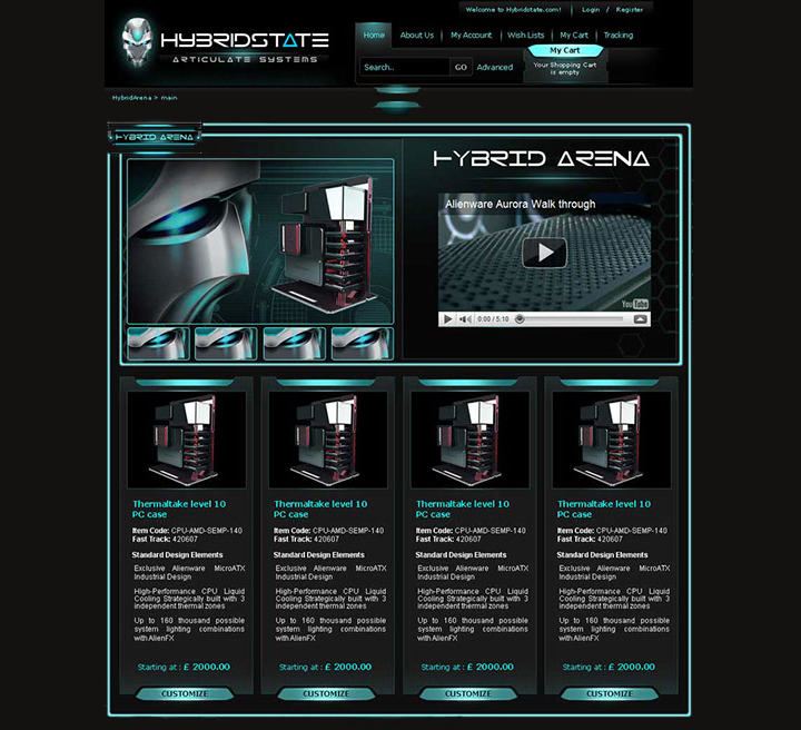 19+ Dark Theme Web Designs