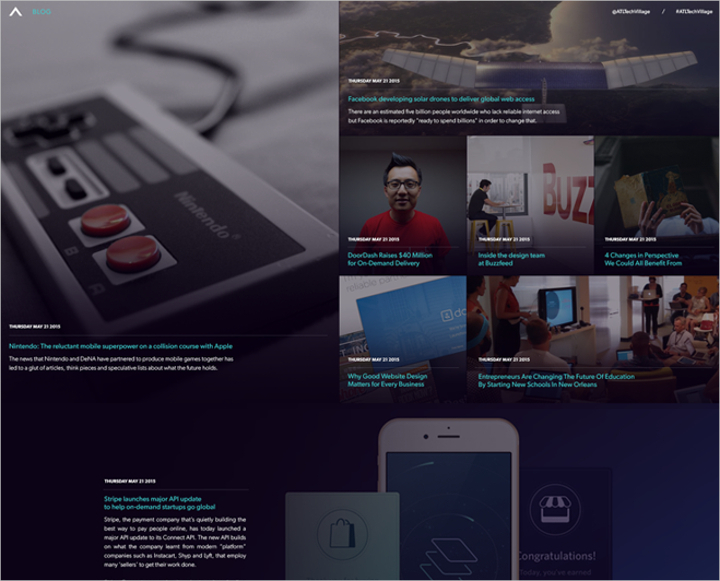 19+ Dark Theme Web Designs
