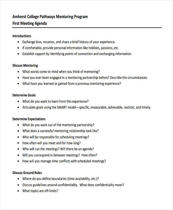 Sample Program Agenda Templates - 11+ Free Sample, Example Format Download