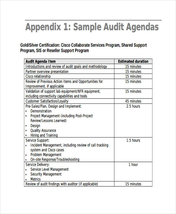 Audit Program Sample Pdf Master Of Template Document