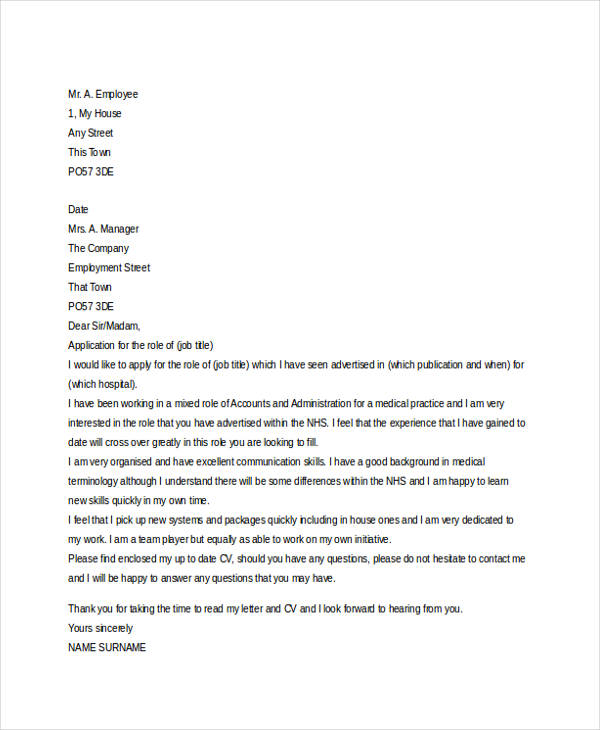 27 Application Letter As A General Worker In Zambia Pictures Picture